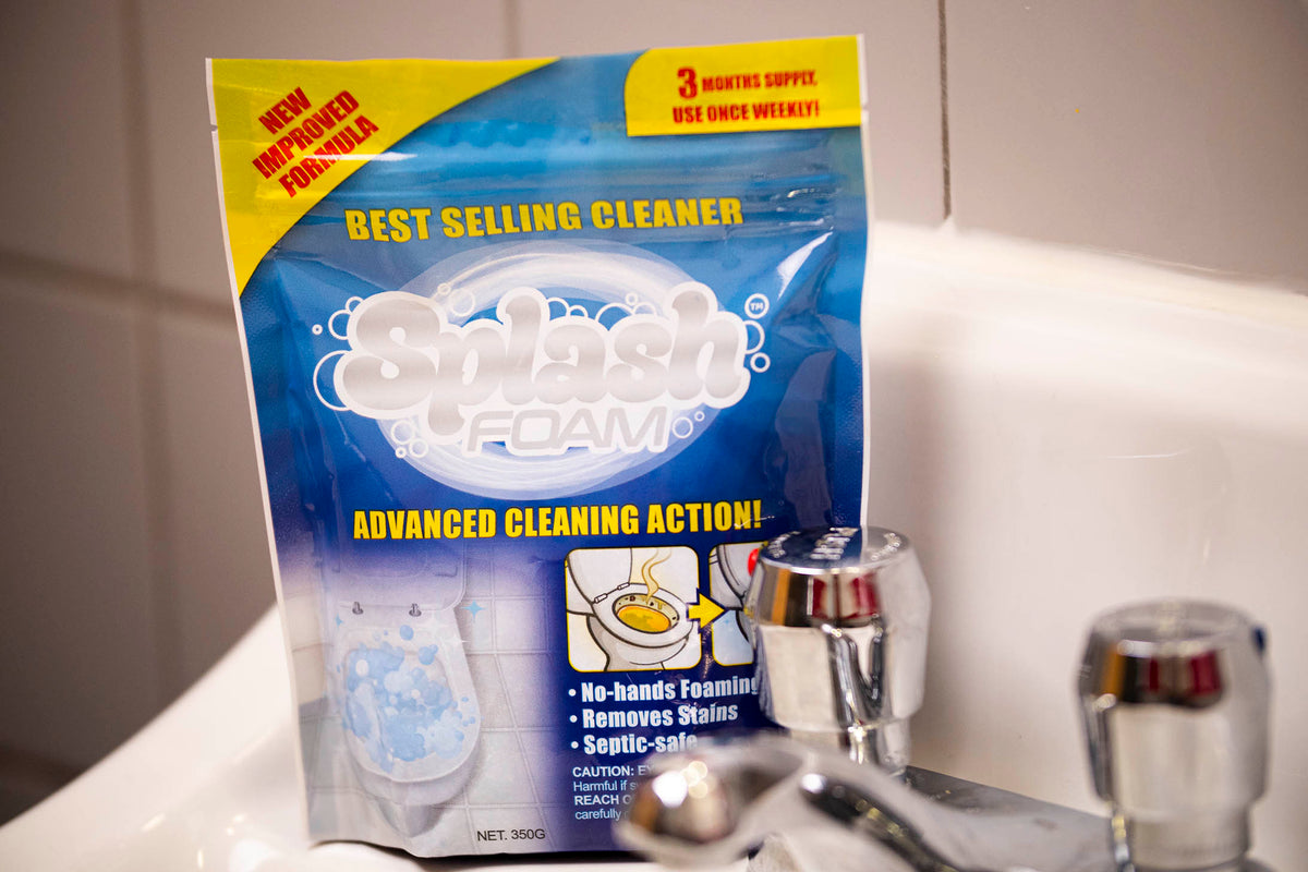 Splashfoam - Foaming Toilet Cleaner – The Lifetime Shop