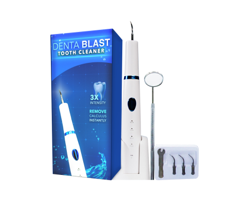 Denta Blast - Ultrasonic Tooth Scraper – The Lifetime Shop